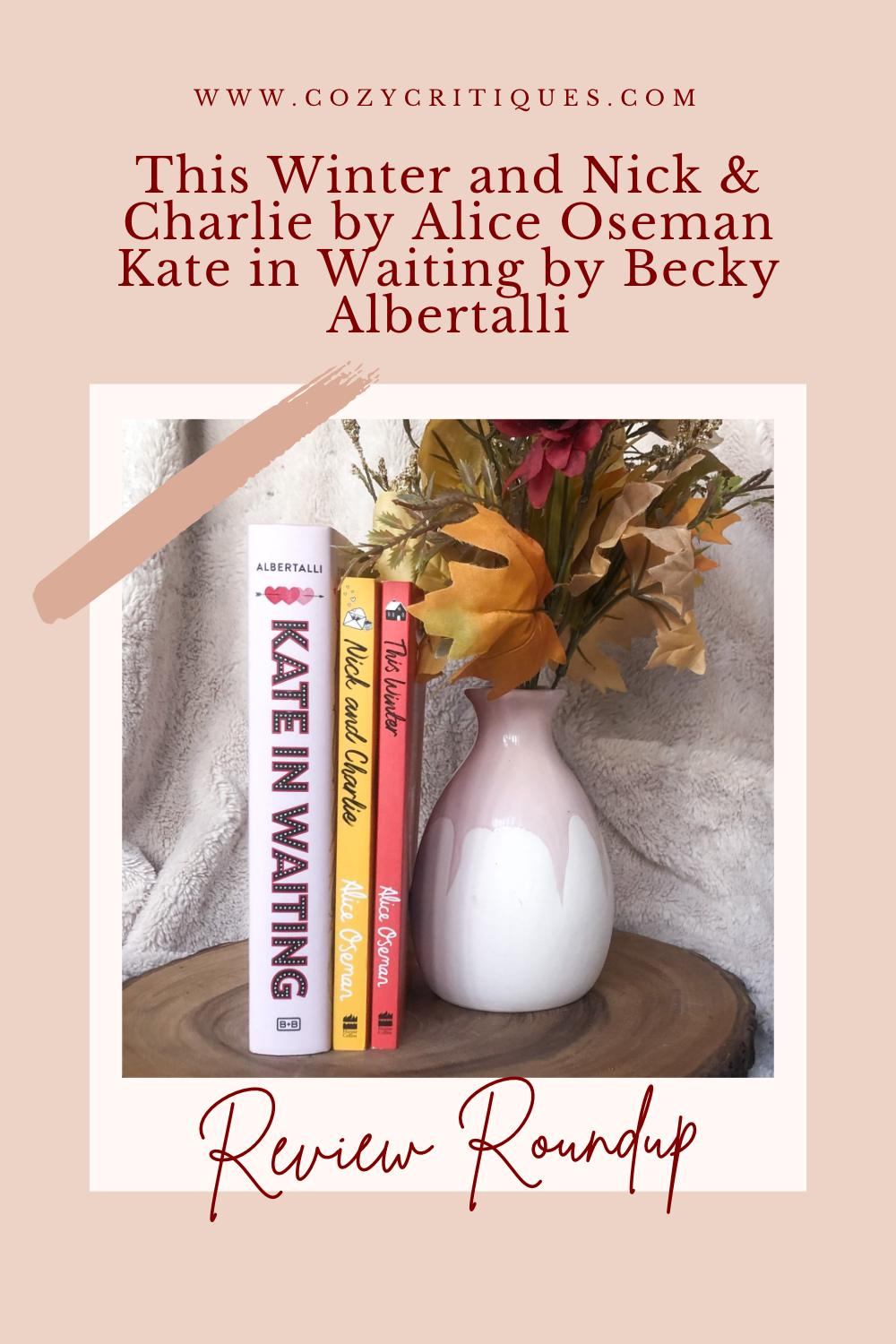 Review Round Up: This Winter, Nick & Charlie, and Kate in Waiting ...