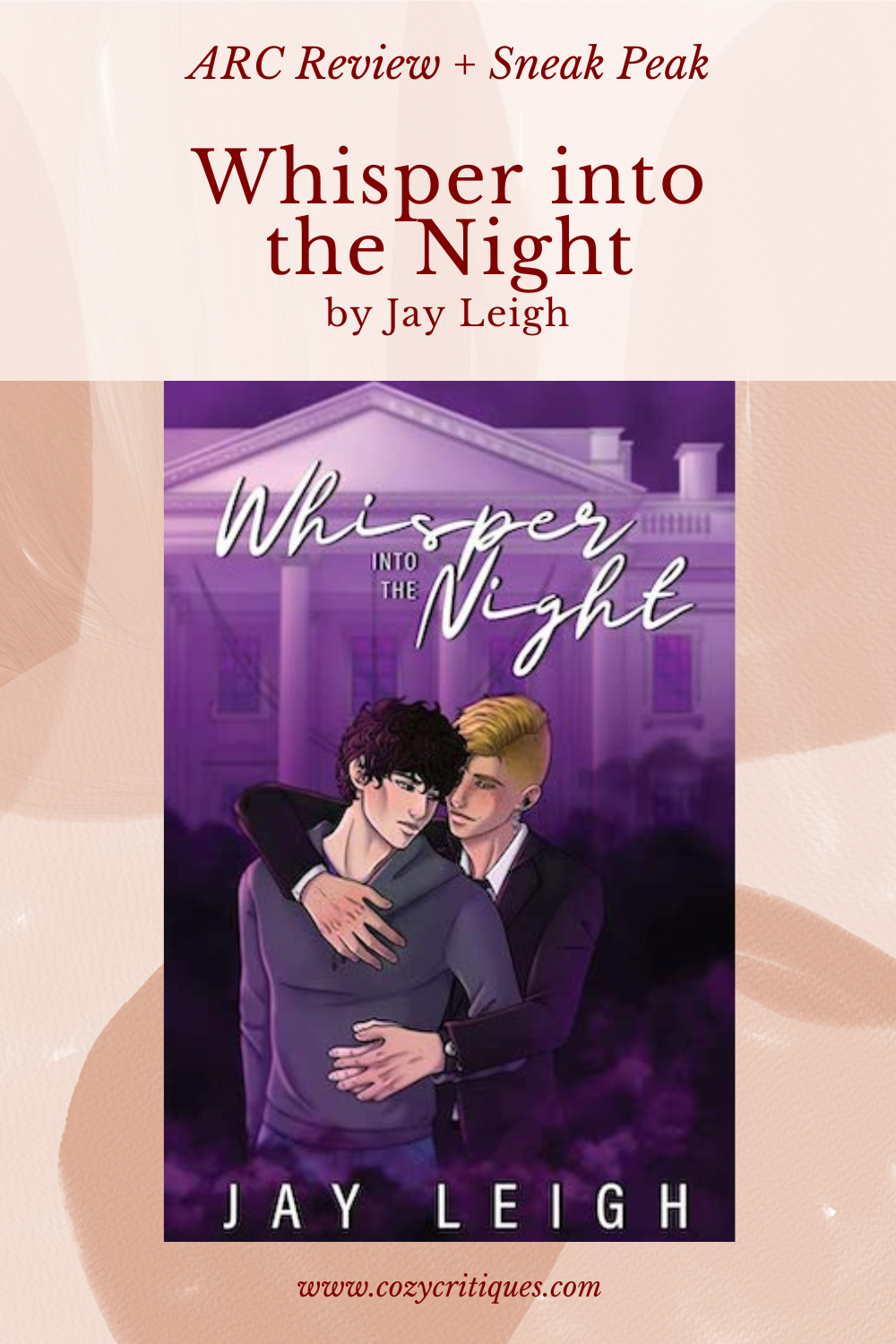 Blog Tour: Whisper into the Night by Jay Leigh - Cozy Critiques